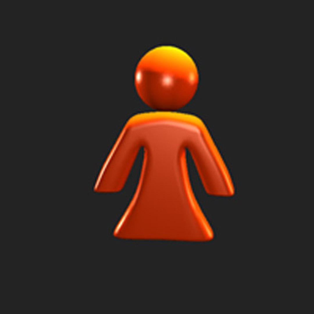 Simple Girl Woman Icon Max