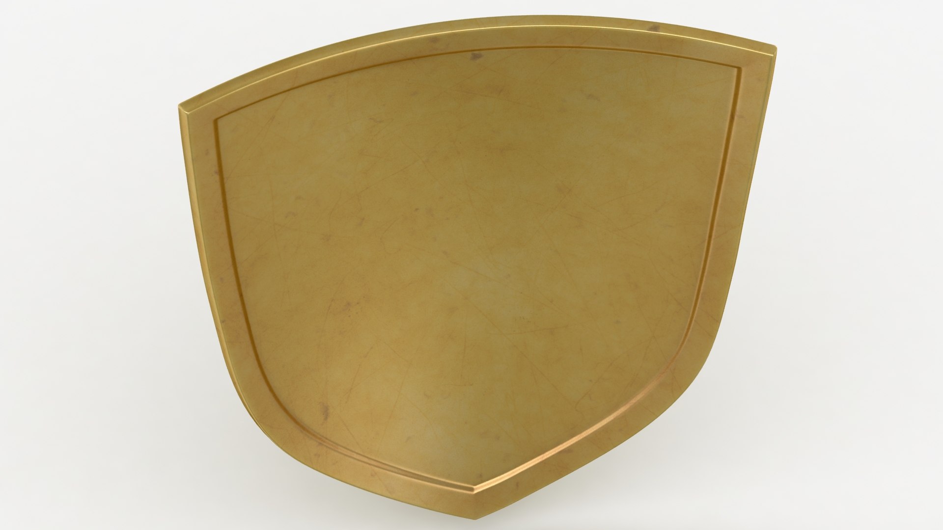 3D Model Gold Shield 03 - TurboSquid 1575815