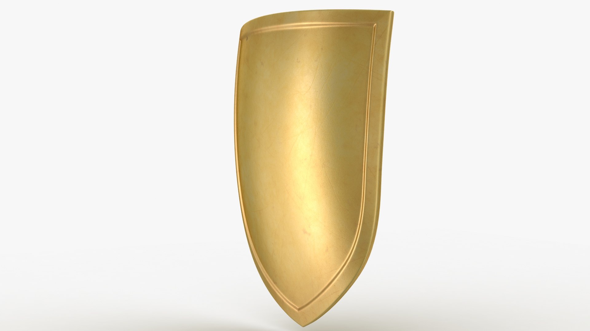 3D Model Gold Shield 03 - TurboSquid 1575815