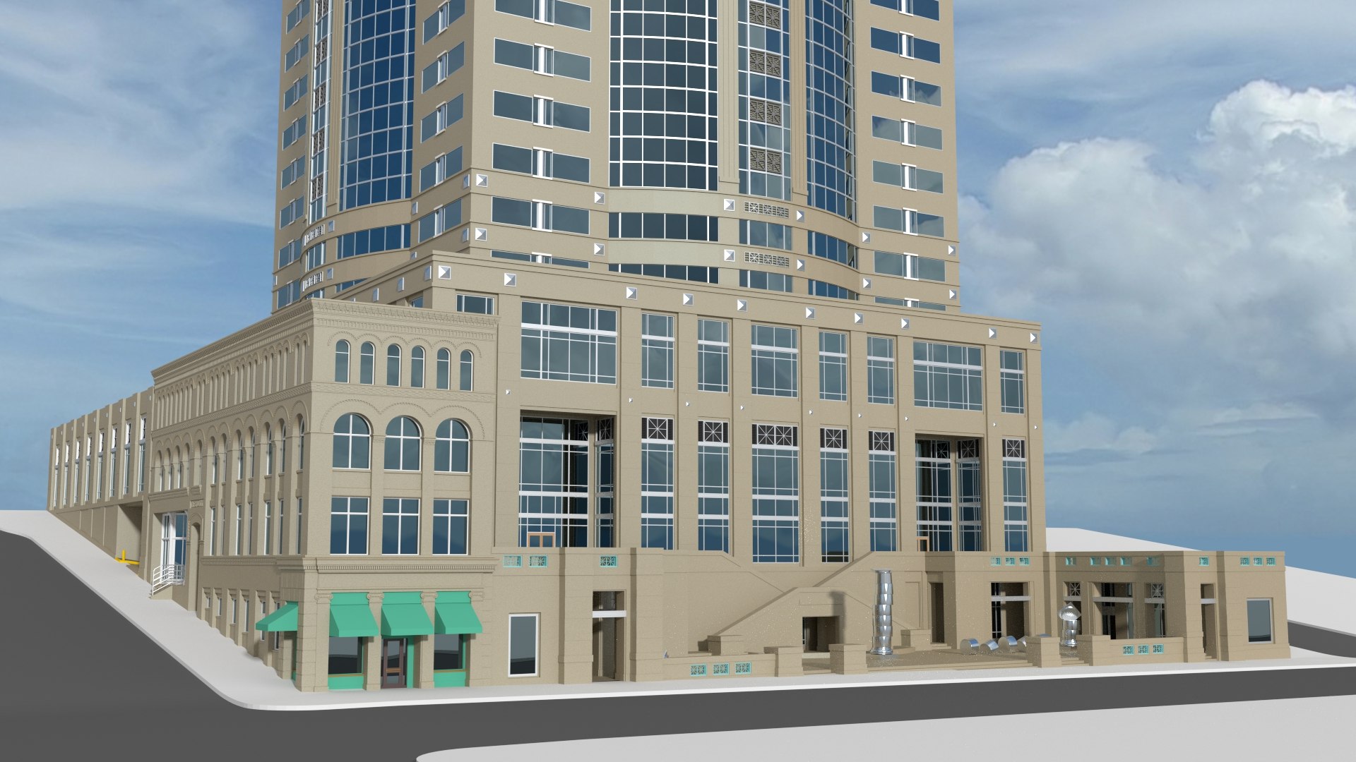 Max Downtown Seattle City Block