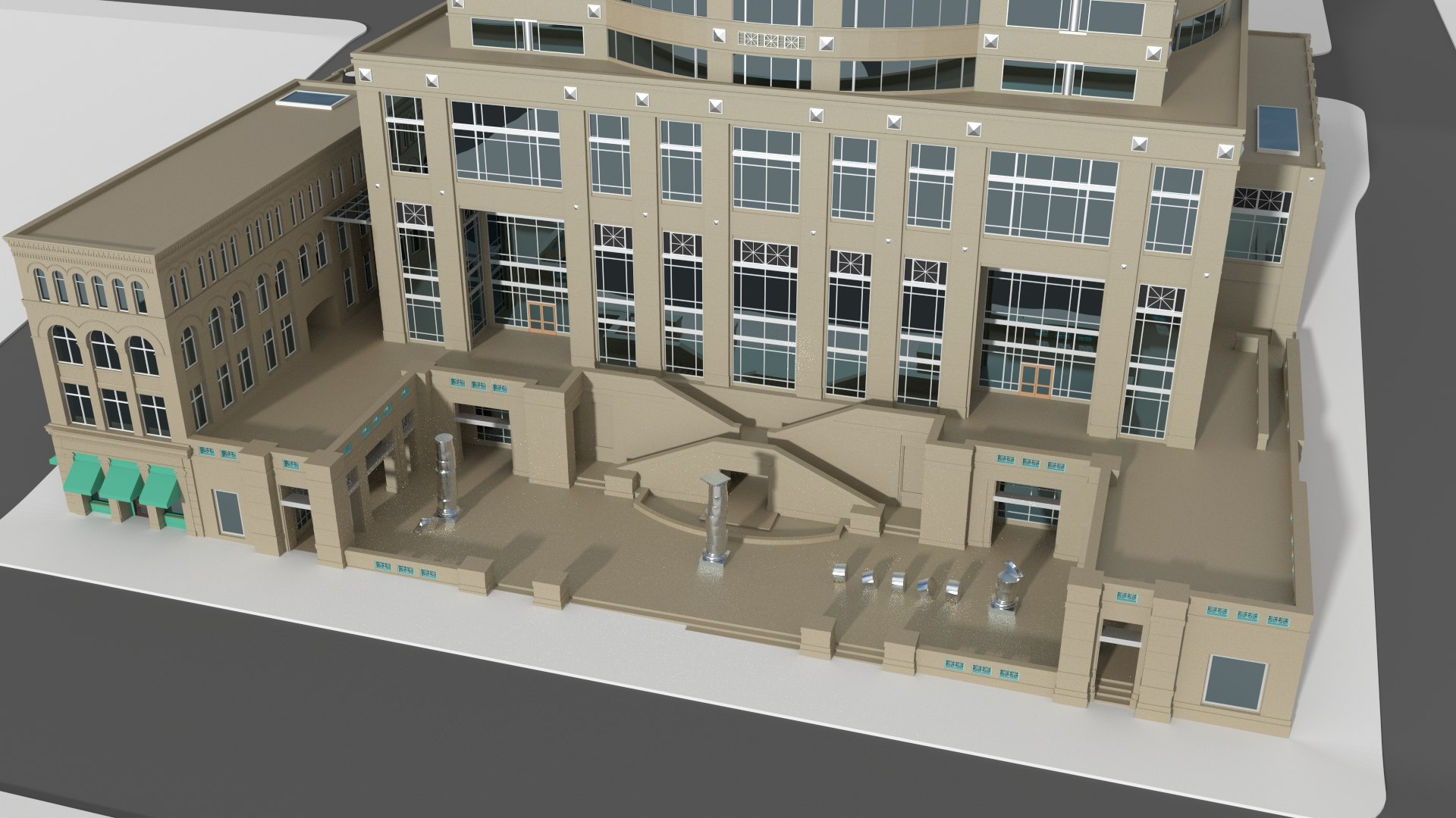 Max Downtown Seattle City Block