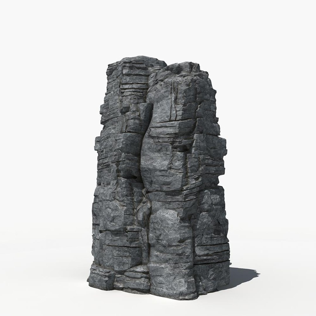 3d Model Rock Boulder