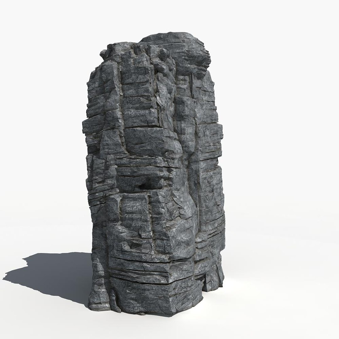 3d Model Rock Boulder