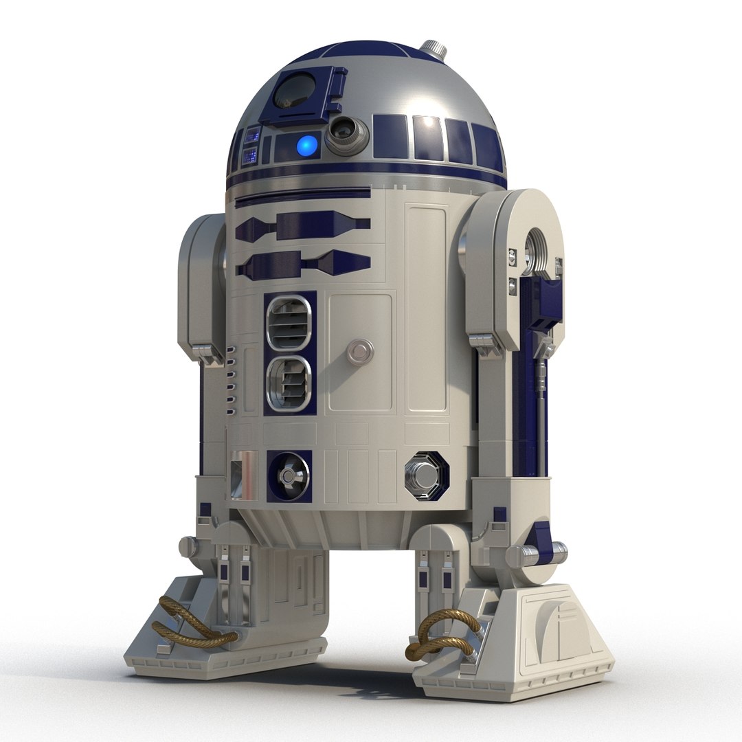 3D star wars character r2 d2 - TurboSquid 1503388