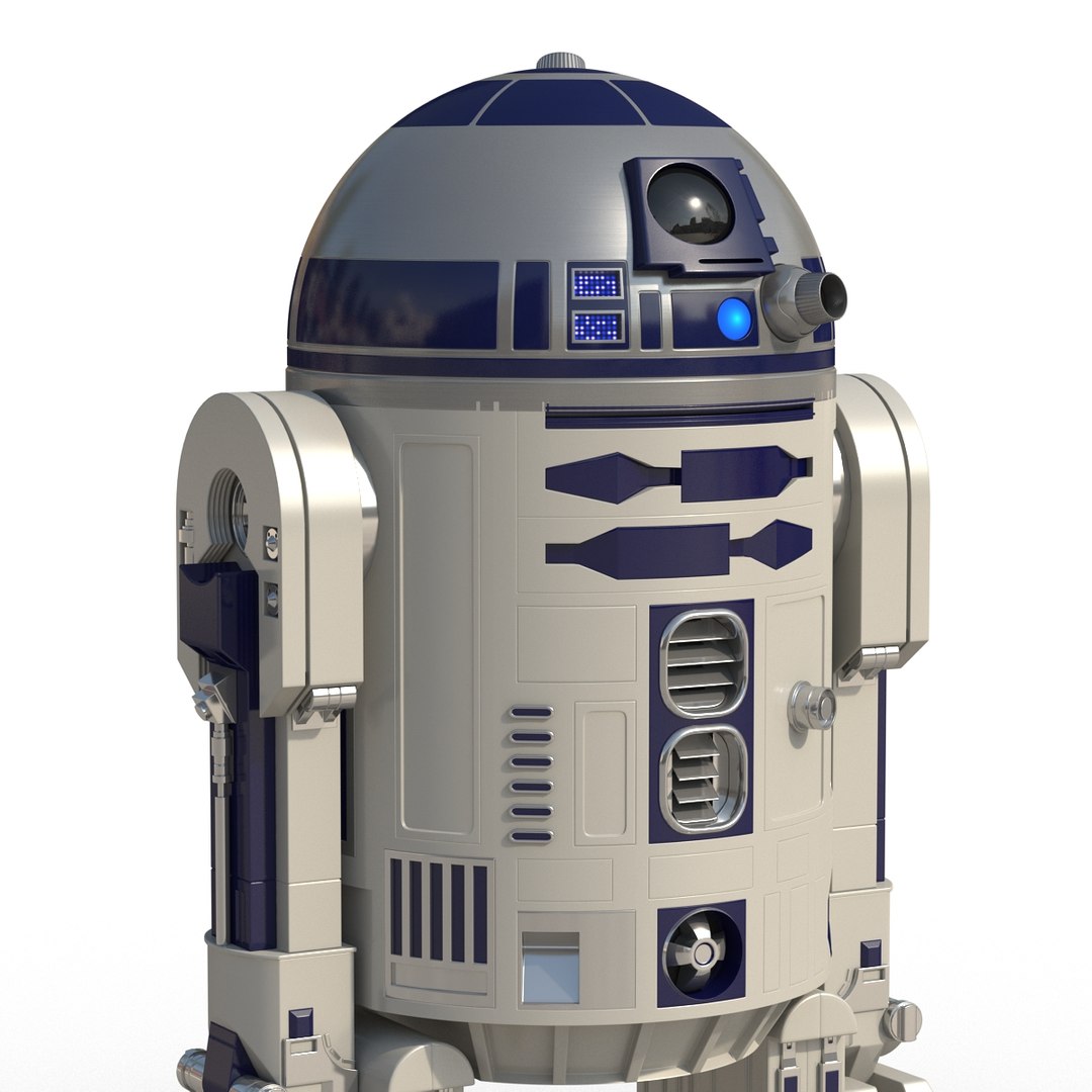 3D star wars character r2 d2 - TurboSquid 1503388