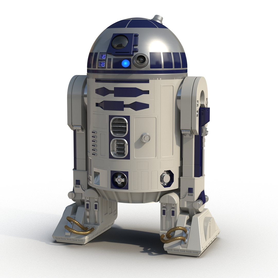 modelo 3d Personaje de Star Wars R2 D2 animado para Maya - TurboSquid ...