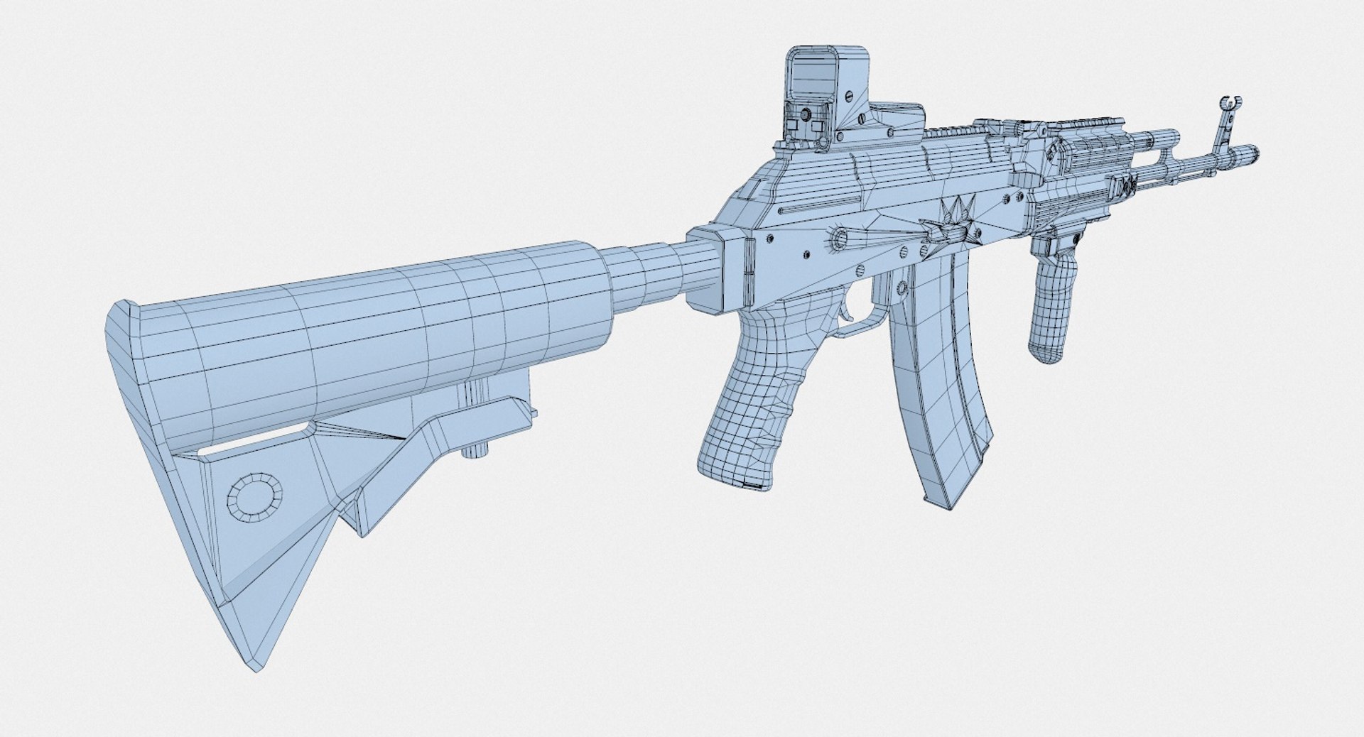 3D Firearm Weapon - TurboSquid 1286776