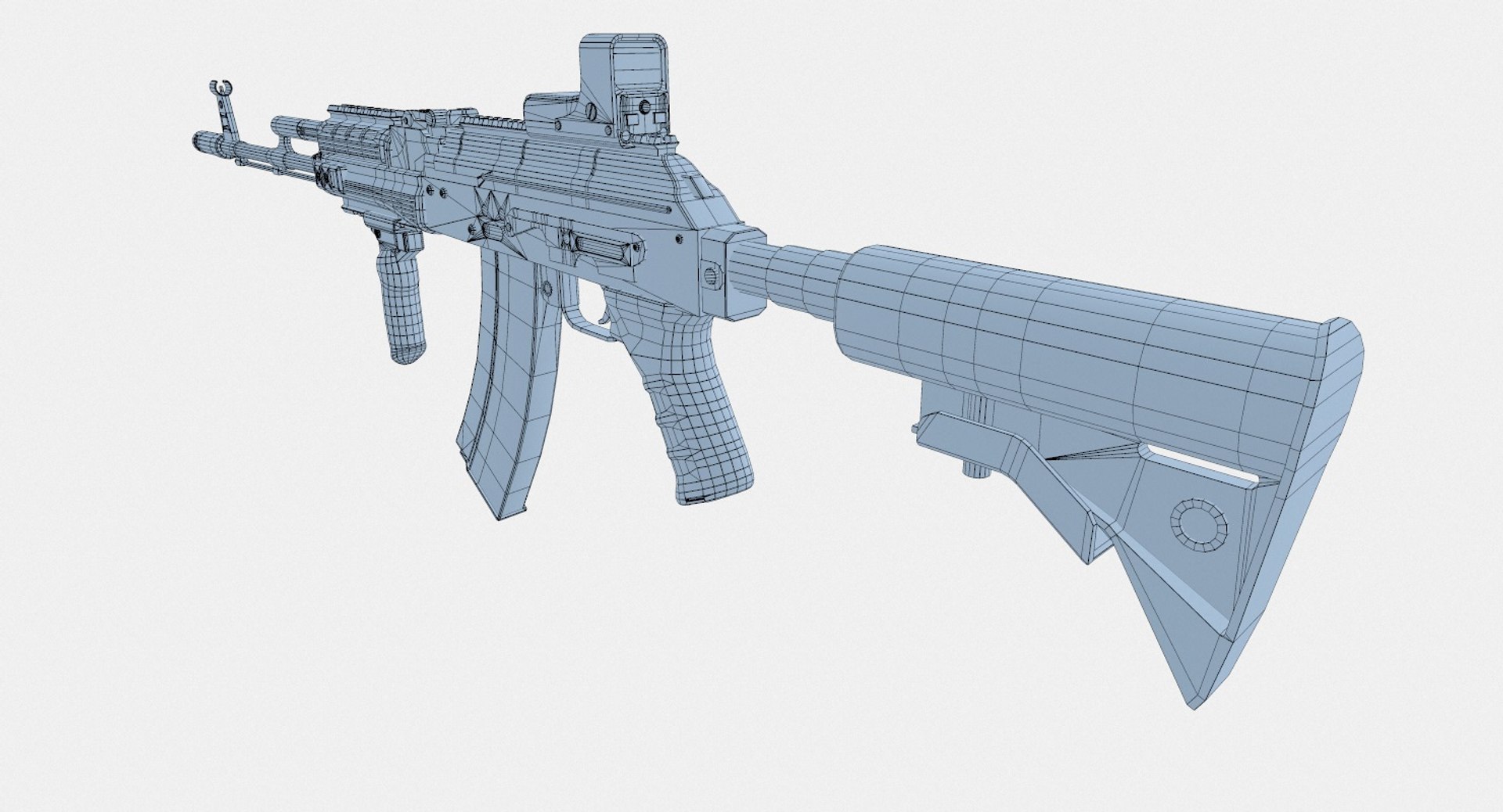 3D Firearm Weapon - TurboSquid 1286776