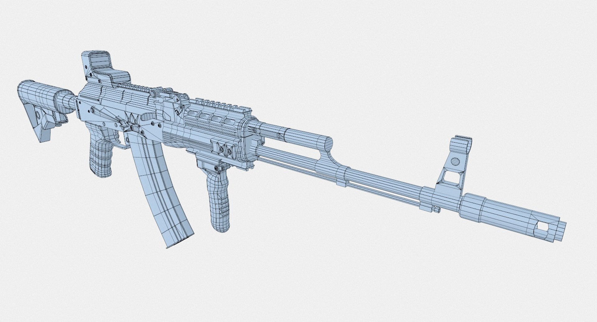 3D Firearm Weapon - TurboSquid 1286776