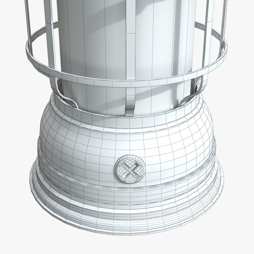 Outdoor Lamp Camping Lantern 3D Model - TurboSquid 1298107