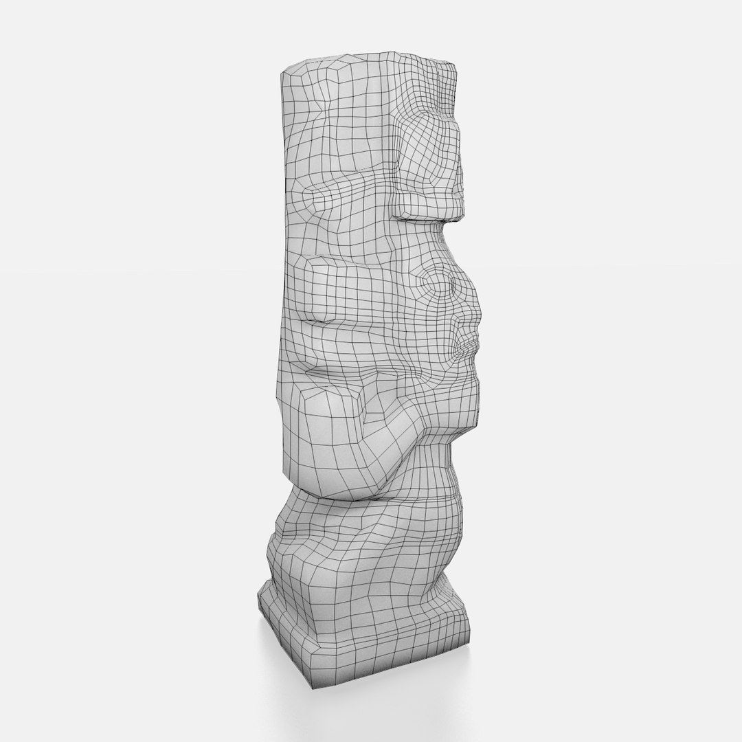 Mayan Figurine 3d Model