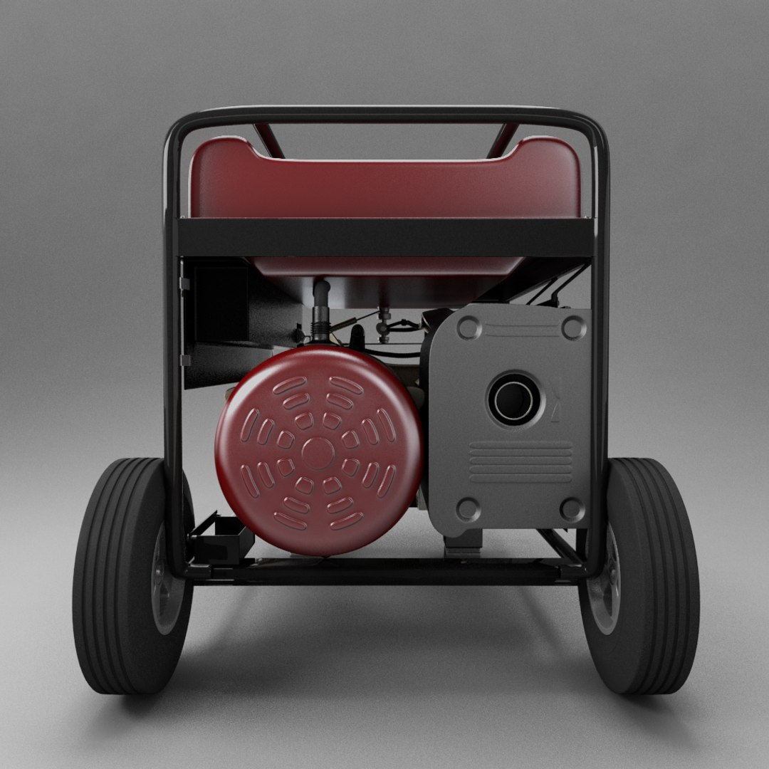 3d Powerhorse Generator Model
