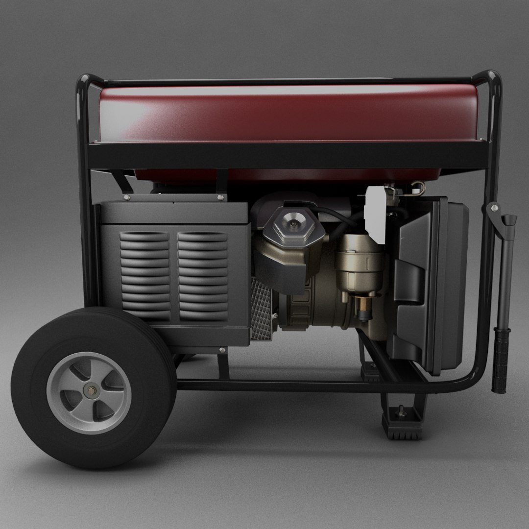 3d Powerhorse Generator Model