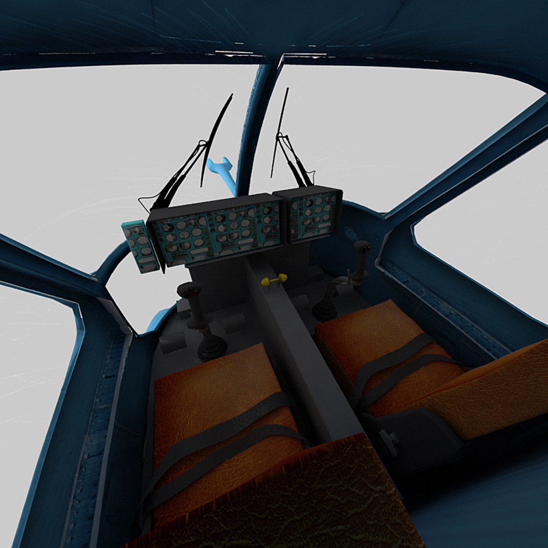 3d Model Kamov Ka-27 Military Helicopter