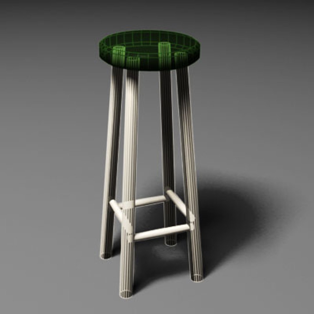 free stool 3d model