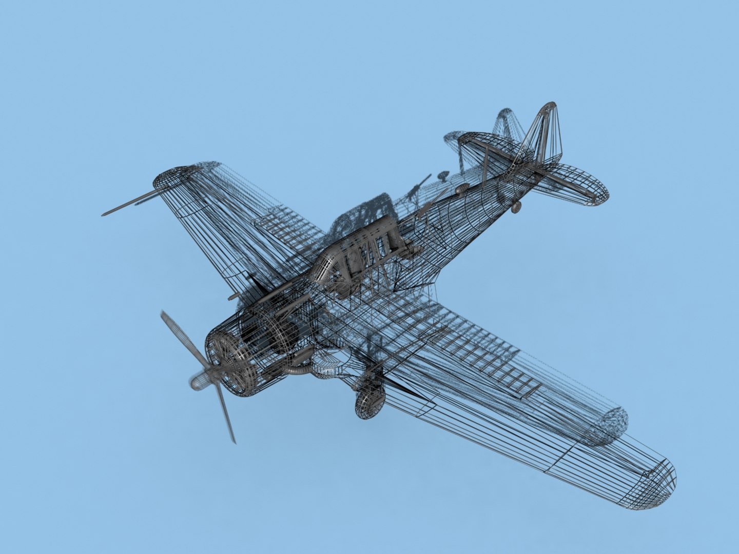 3D At-6 Texan North American Model - TurboSquid 1489343