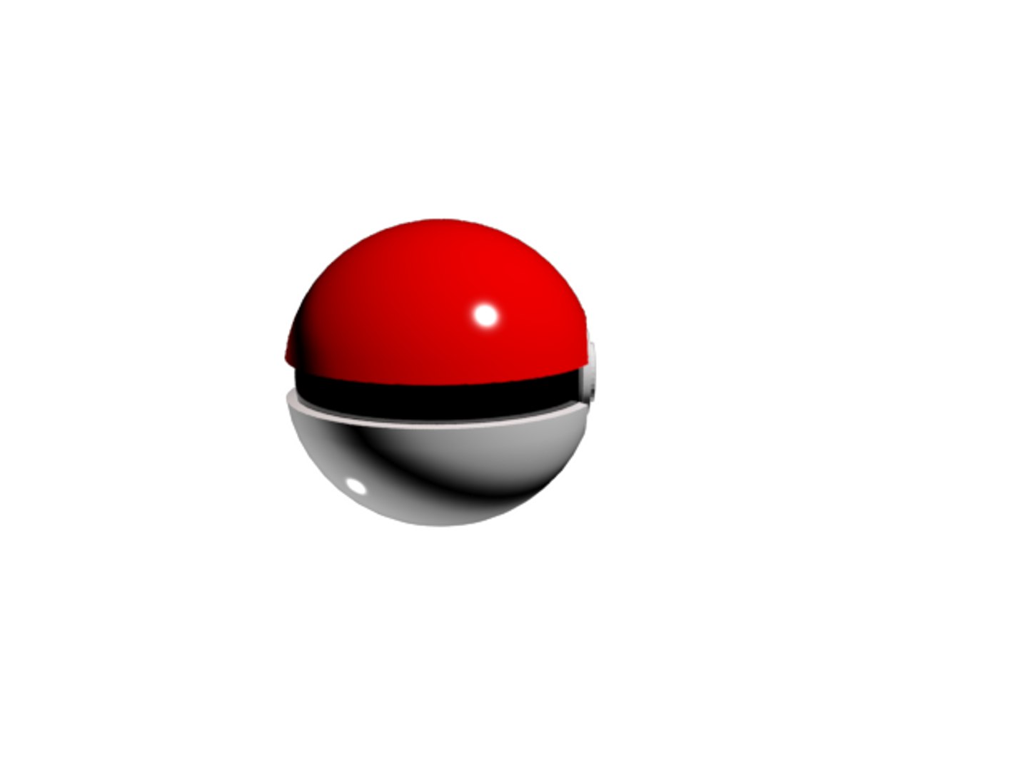 Pokeball 3d Obj