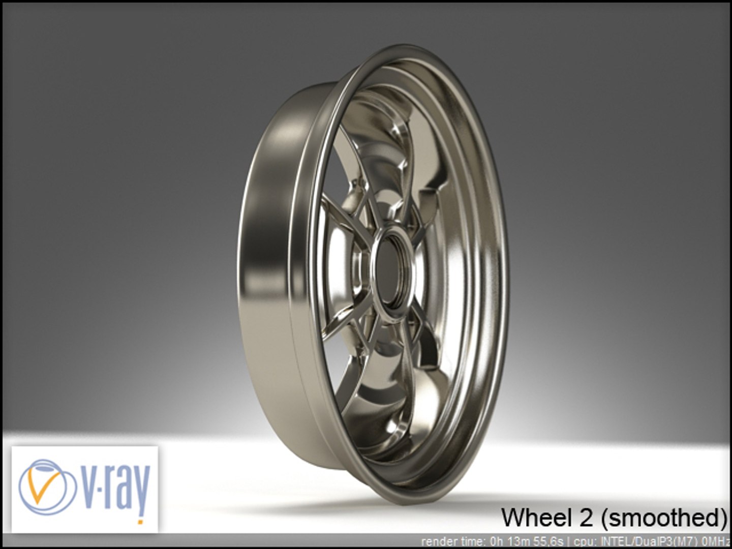 Wheel 2 3d Model