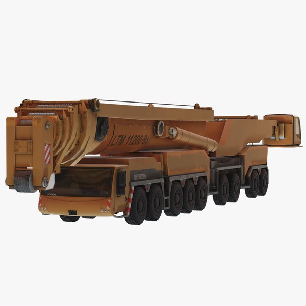 Liebherr ltm 11200 3D model - TurboSquid 1246350