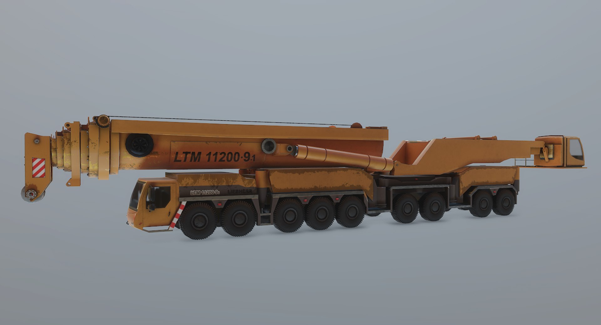 Liebherr Ltm 11200 3D Model - TurboSquid 1246350