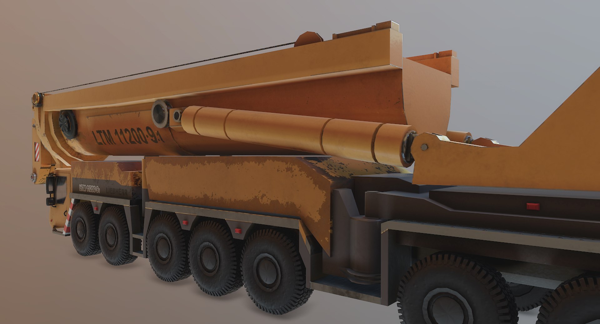 Liebherr Ltm 11200 3D Model - TurboSquid 1246350