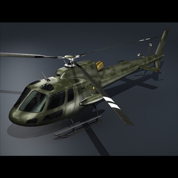 Eurocopter AS550 3D Models for Download | TurboSquid