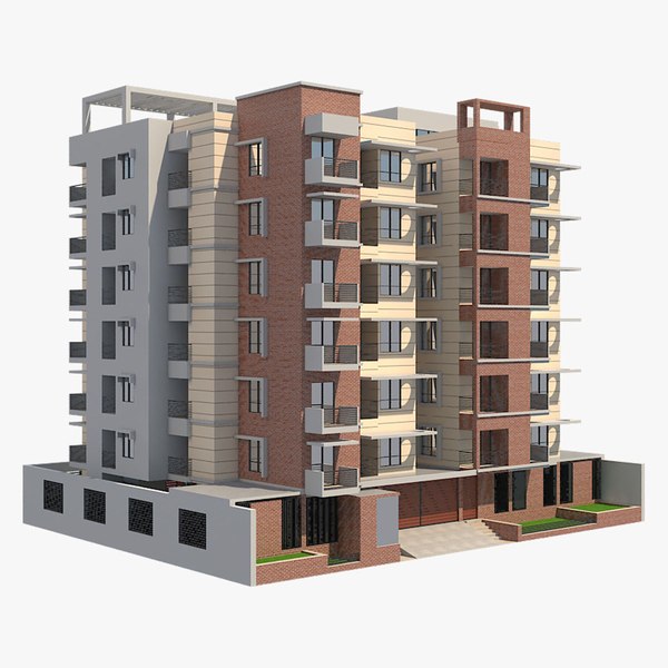 Residential 3d Building Designs