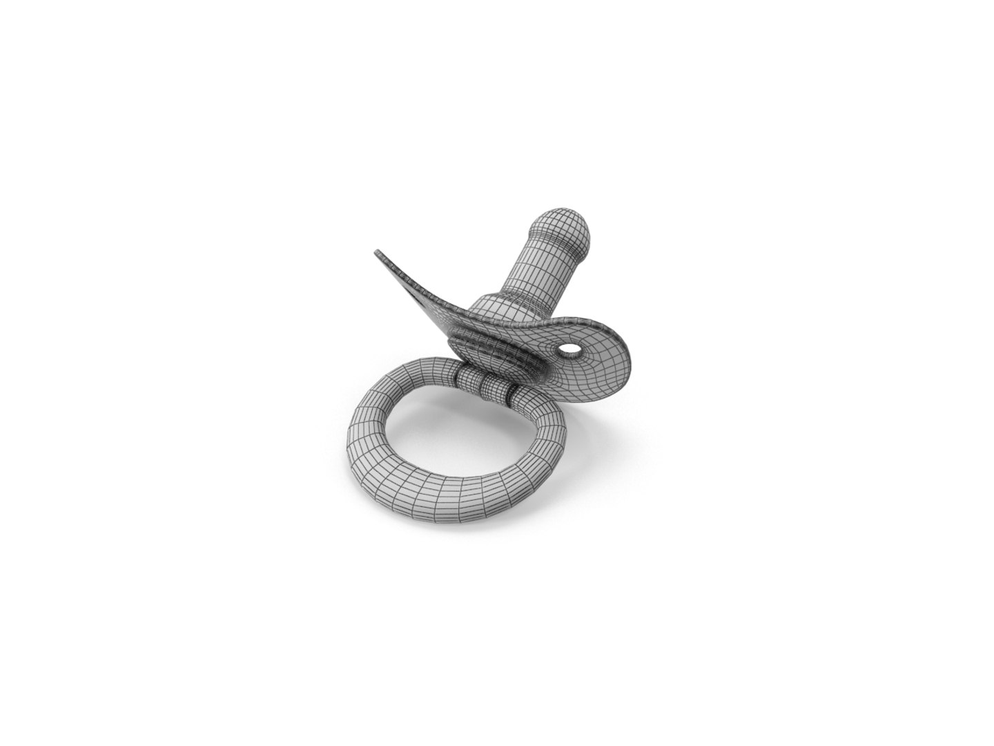 Baby Pacifier 3D Model - TurboSquid 1574107