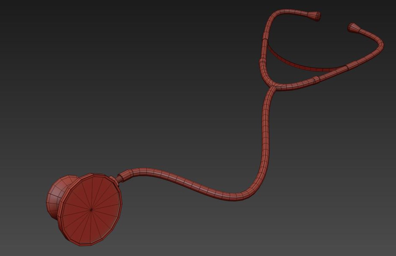 3d Stethoscope Model