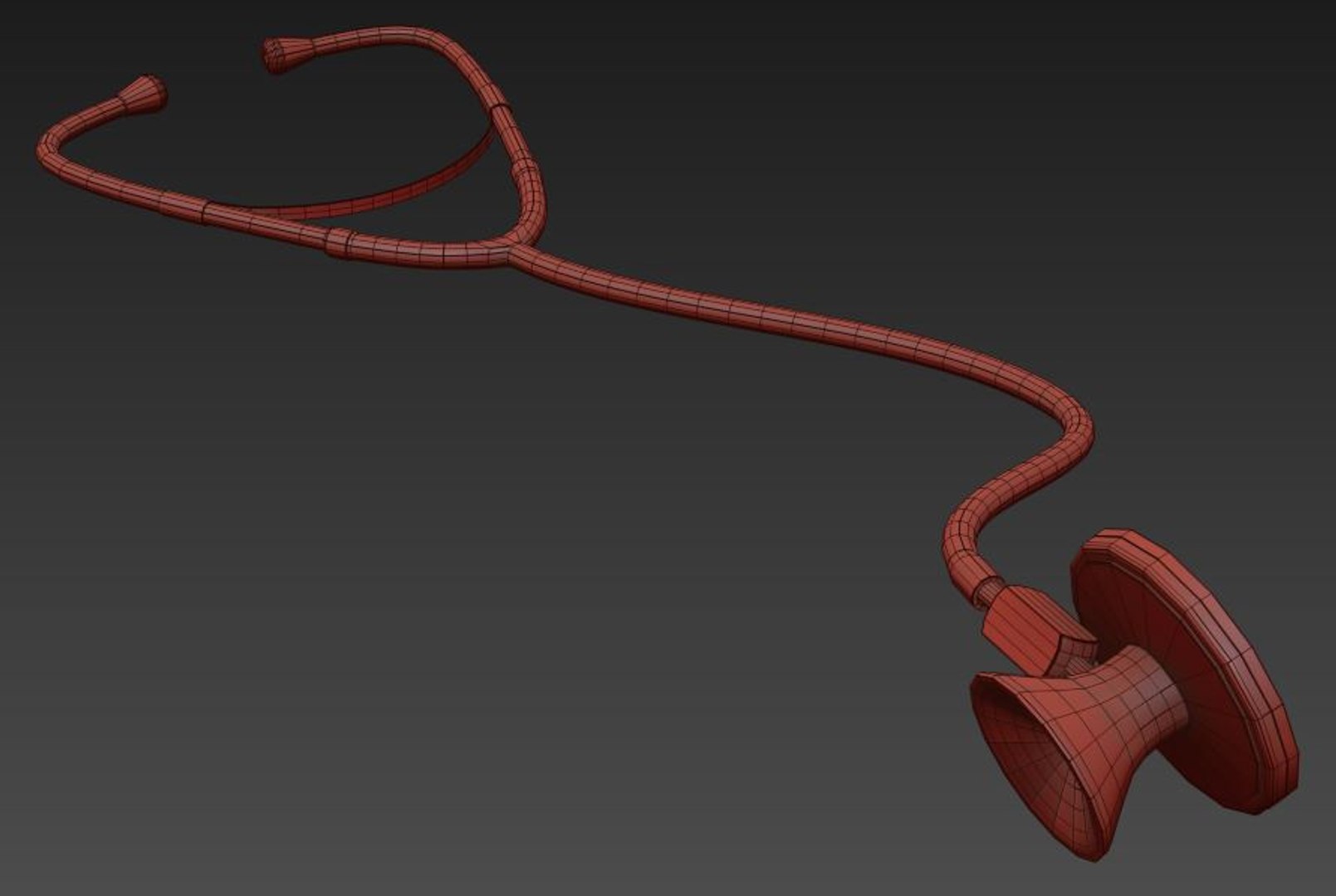 3d Stethoscope Model