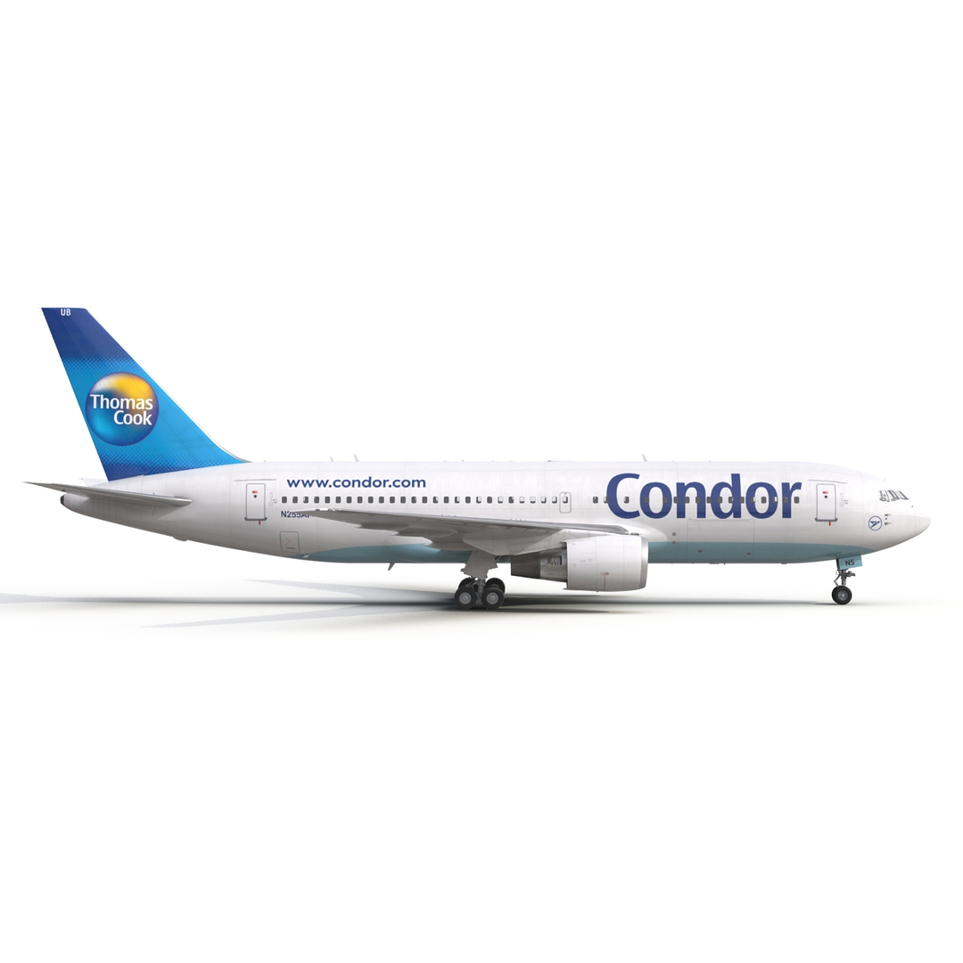 3d 3ds Boeing 767-200 Condor Flugdienst