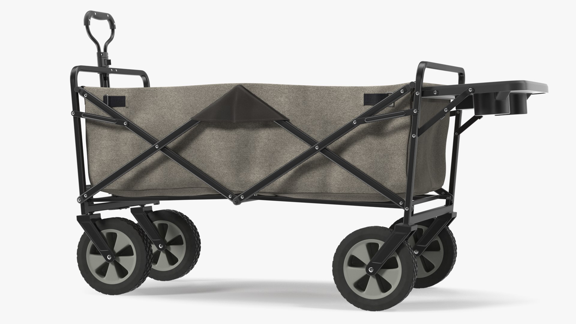 3D Grey Collapsible Wagon - TurboSquid 2037626