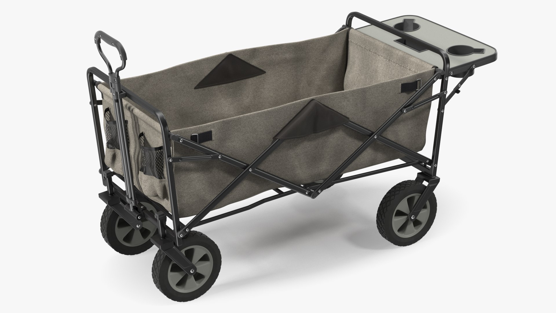 3D Grey Collapsible Wagon - TurboSquid 2037626