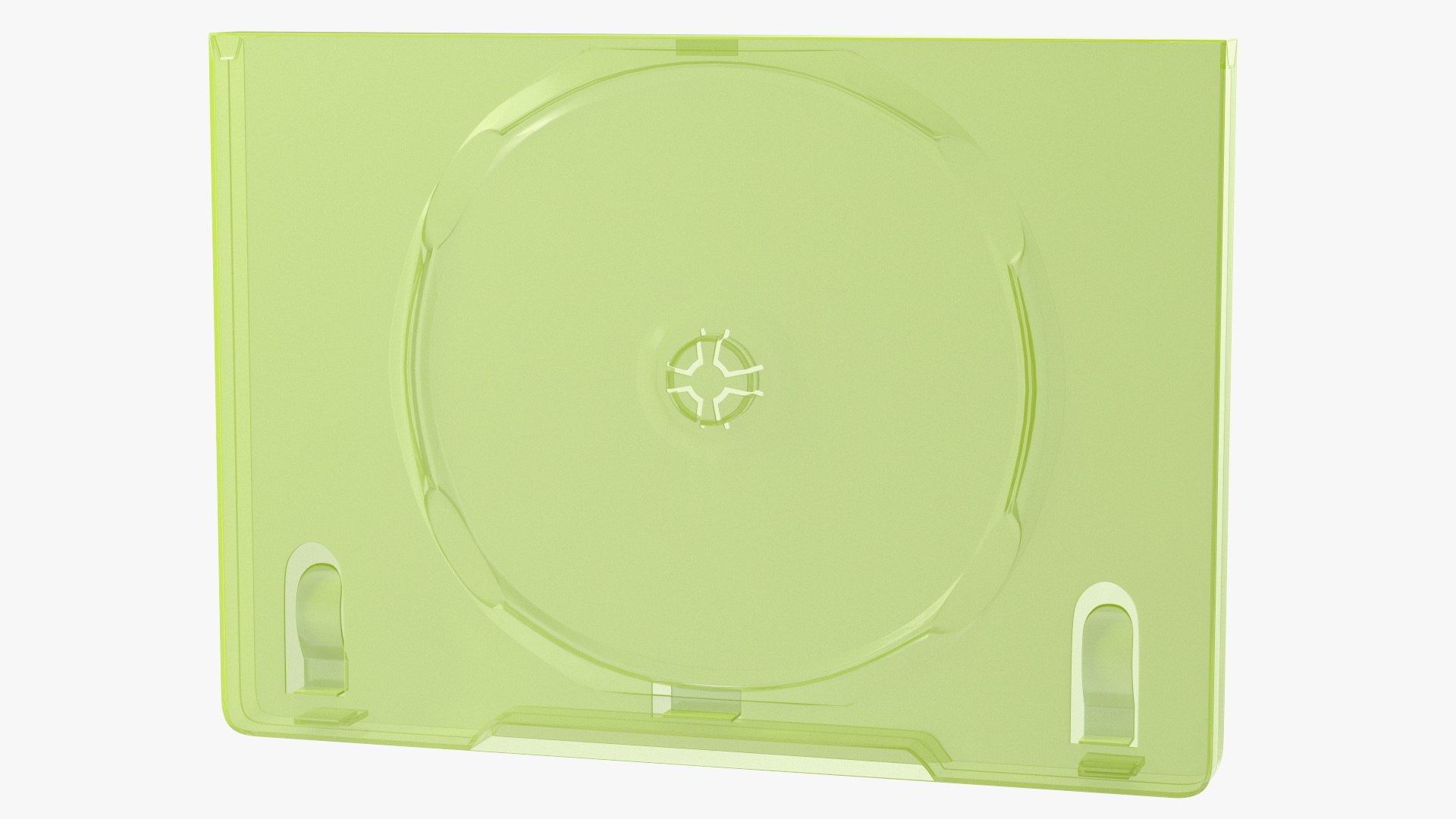 Closed Standard XBOX 360 Translucent Green 3D - TurboSquid 2086218