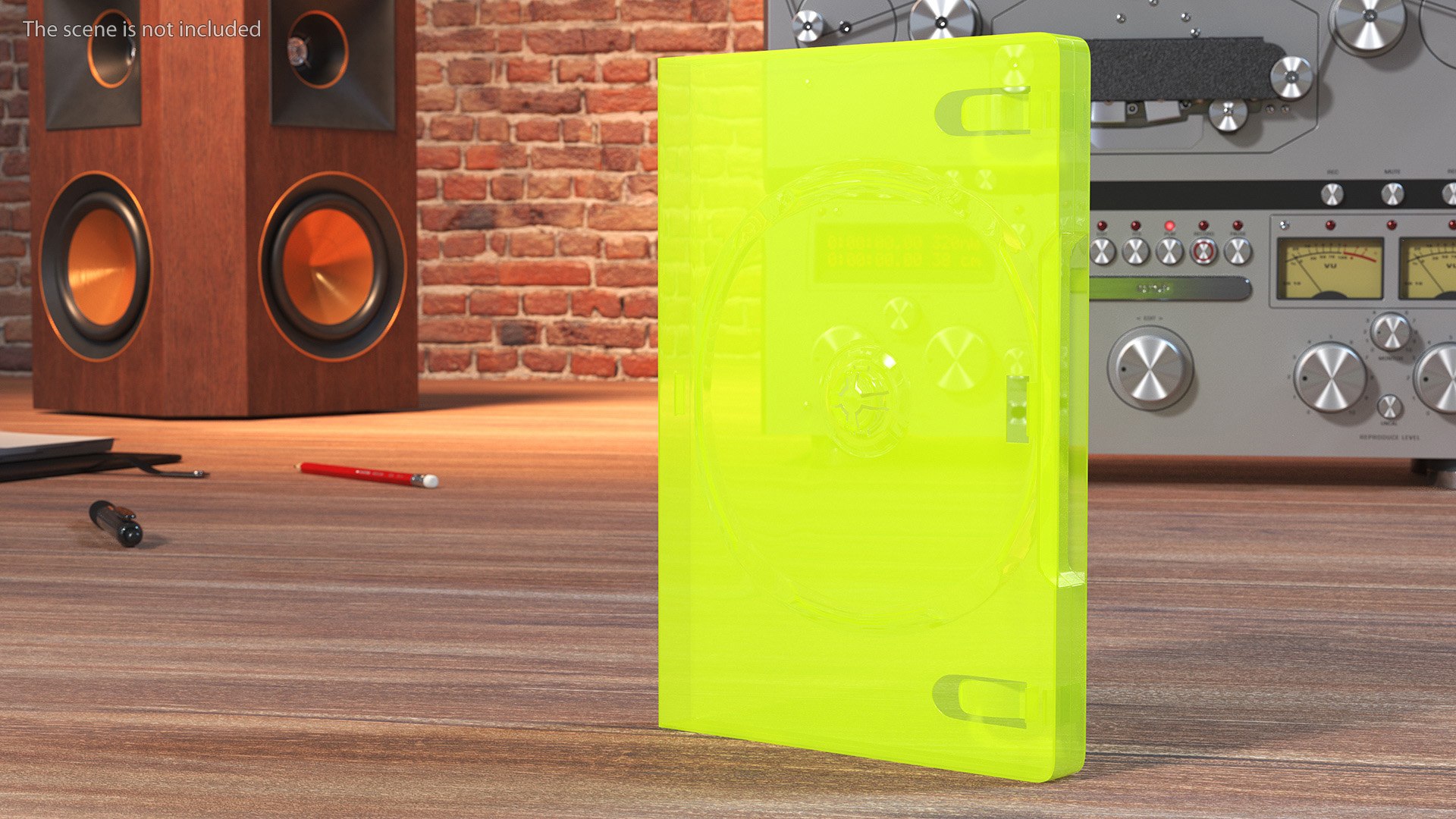 Closed Standard XBOX 360 Translucent Green 3D - TurboSquid 2086218