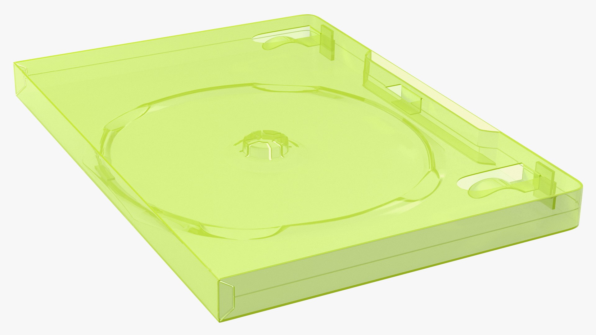 Closed Standard XBOX 360 Translucent Green 3D - TurboSquid 2086218
