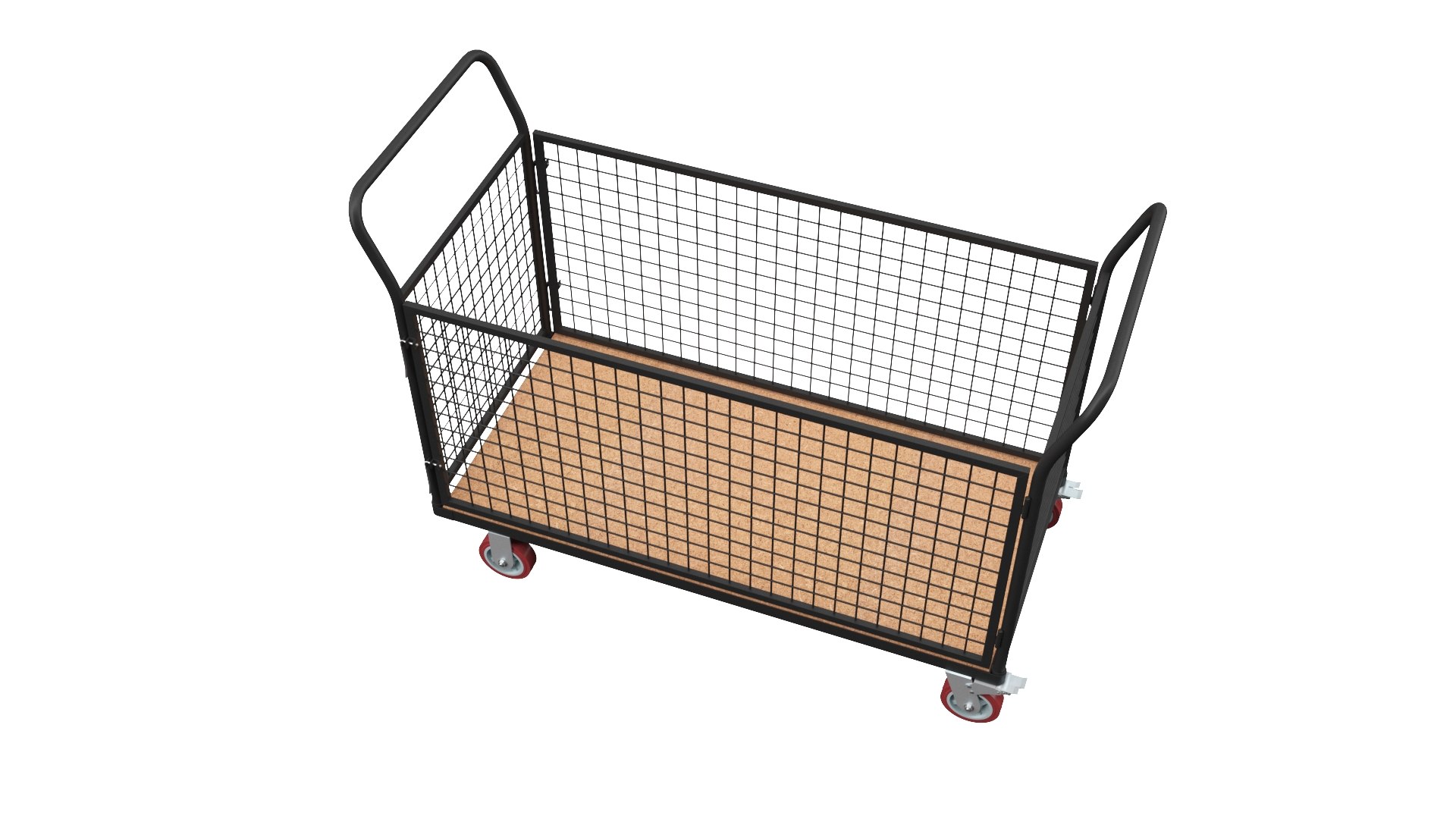 Cage Trolley 3D Model - TurboSquid 1485750