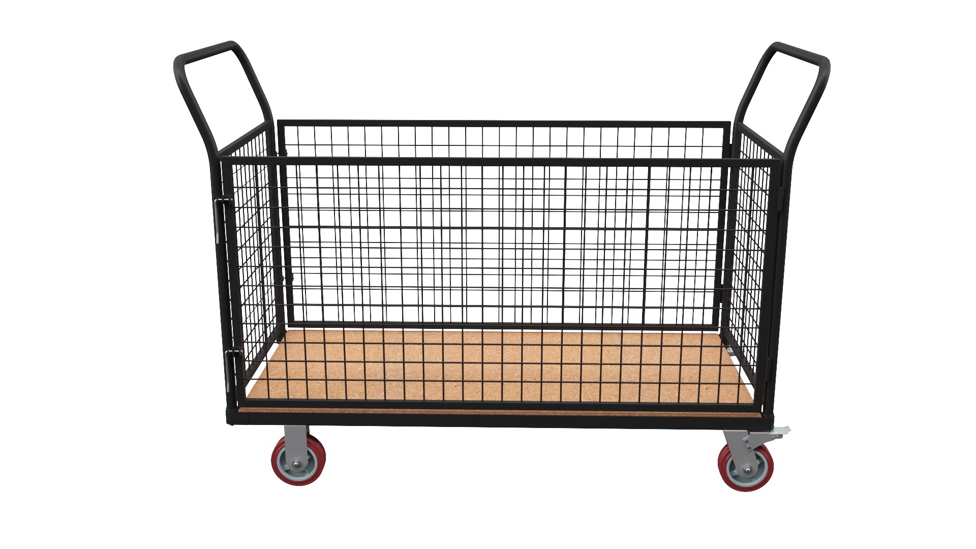 Cage Trolley 3D Model - TurboSquid 1485750