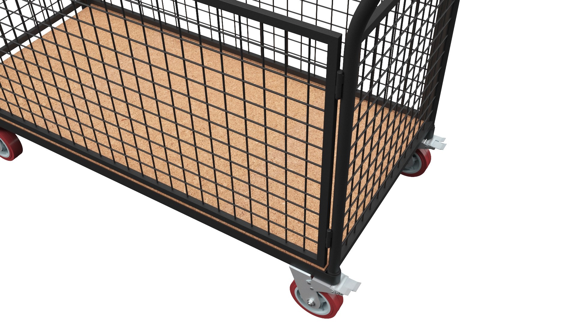 Cage Trolley 3D Model - TurboSquid 1485750