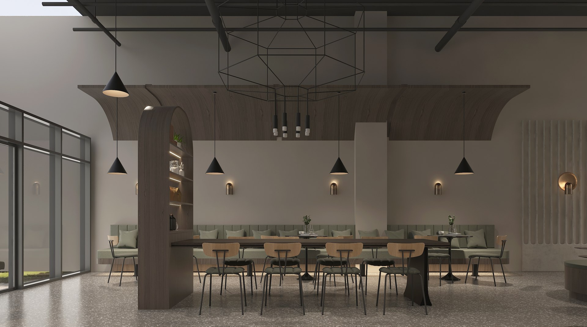 Coffee Shop Model - TurboSquid 2111508