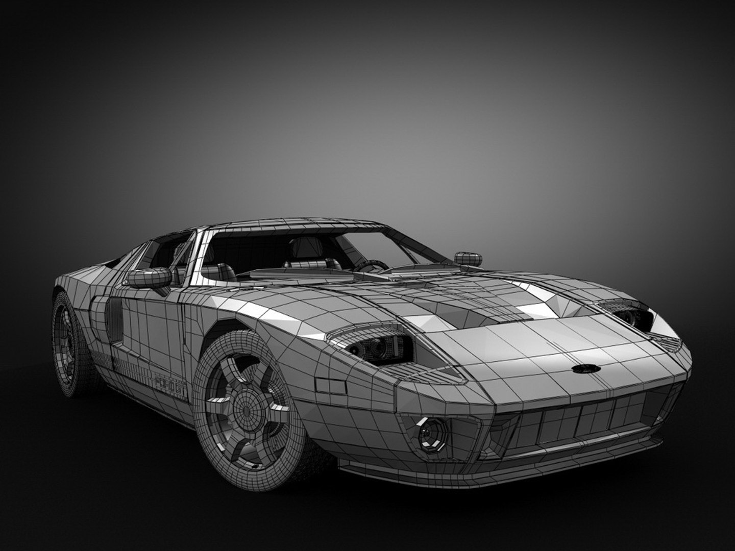Gt Gt40 3d Model