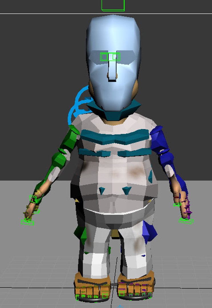 Arabian Khaliji Man Animation Max