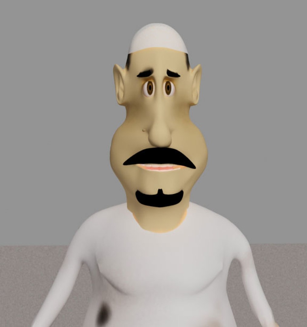 Arabian Khaliji Man Animation Max