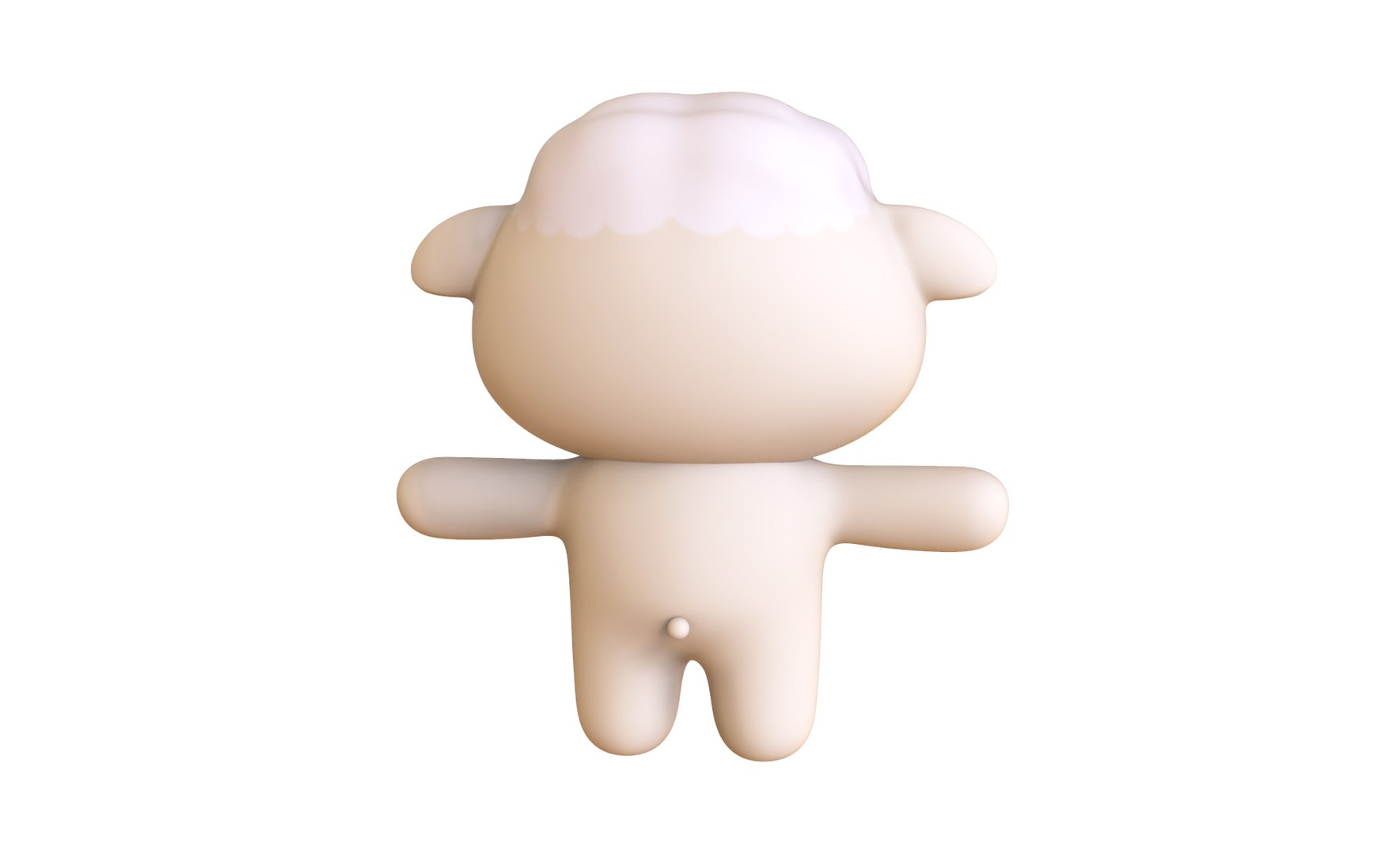 Character013 Chubby Sheep 3D - TurboSquid 2342080