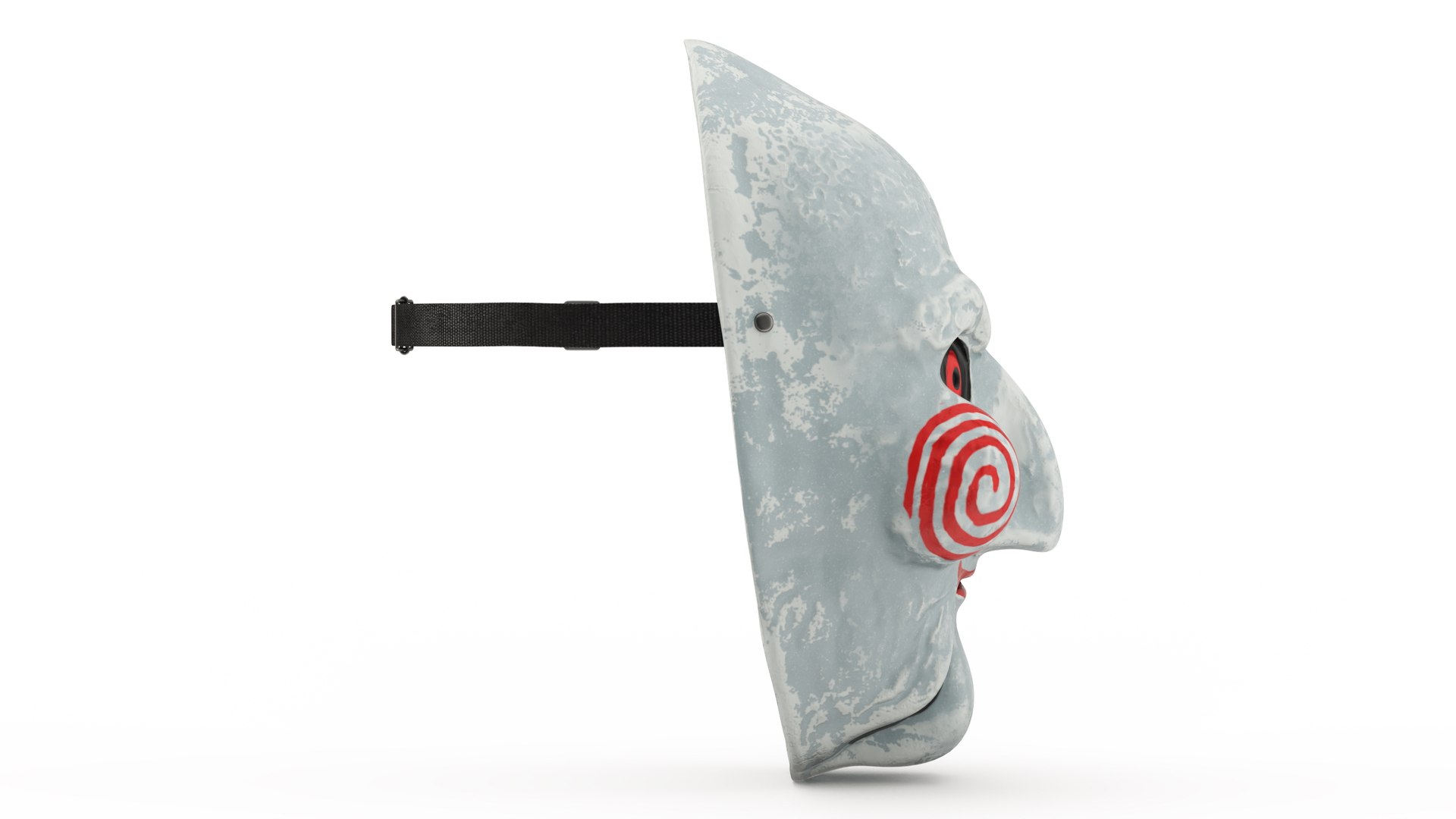 3D Billy Puppet Vacuform Mask Dressed On Head - TurboSquid 2005961