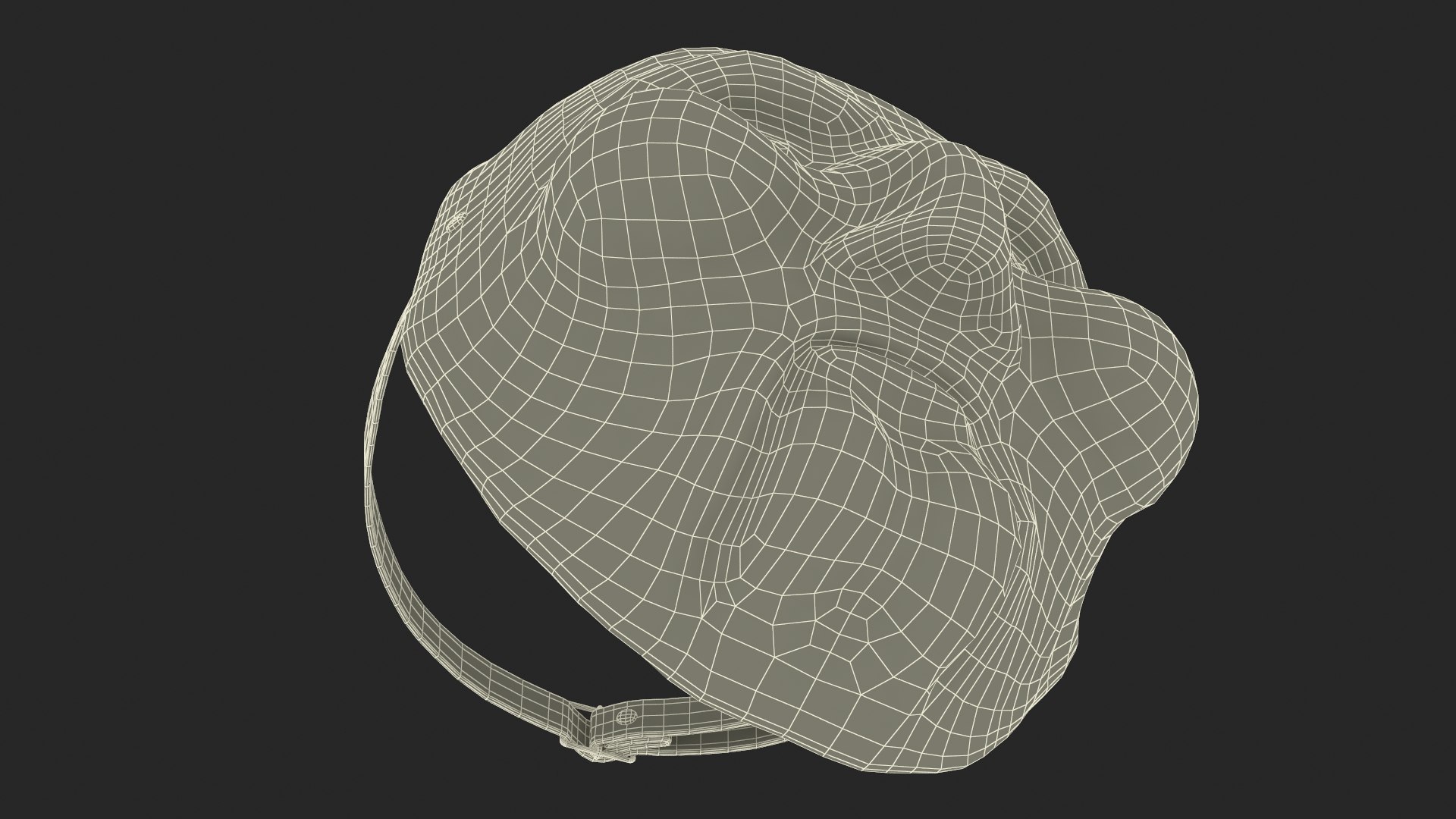 3D Billy Puppet Vacuform Mask Dressed On Head - TurboSquid 2005961