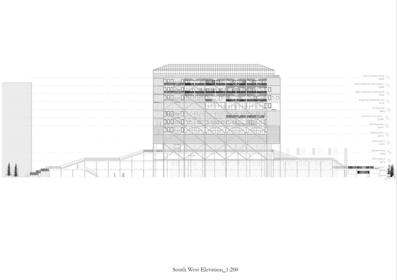Detailed Mid-rise Mixed-use Building Scene 3D - TurboSquid 2061824