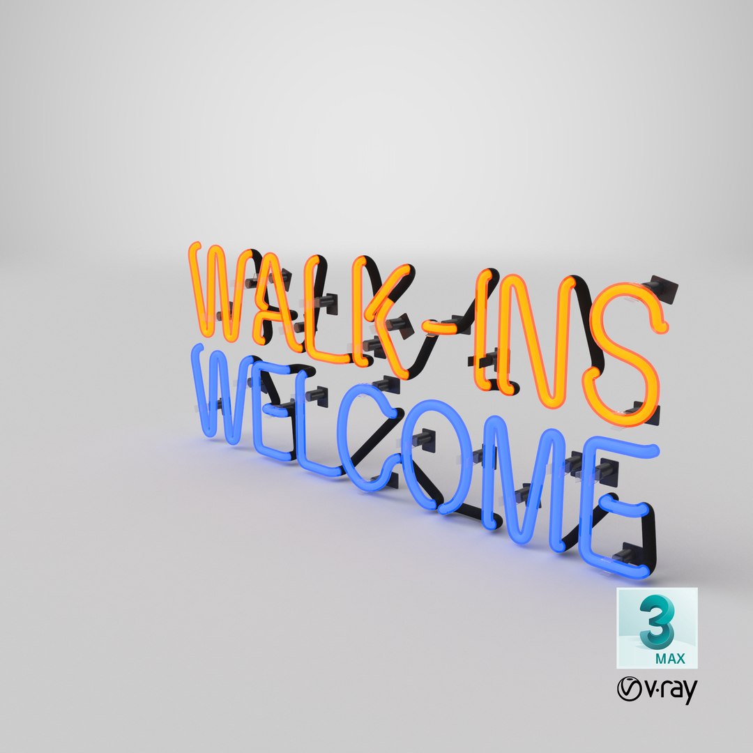 Welcome Sign 02 3D Model - TurboSquid 1228591