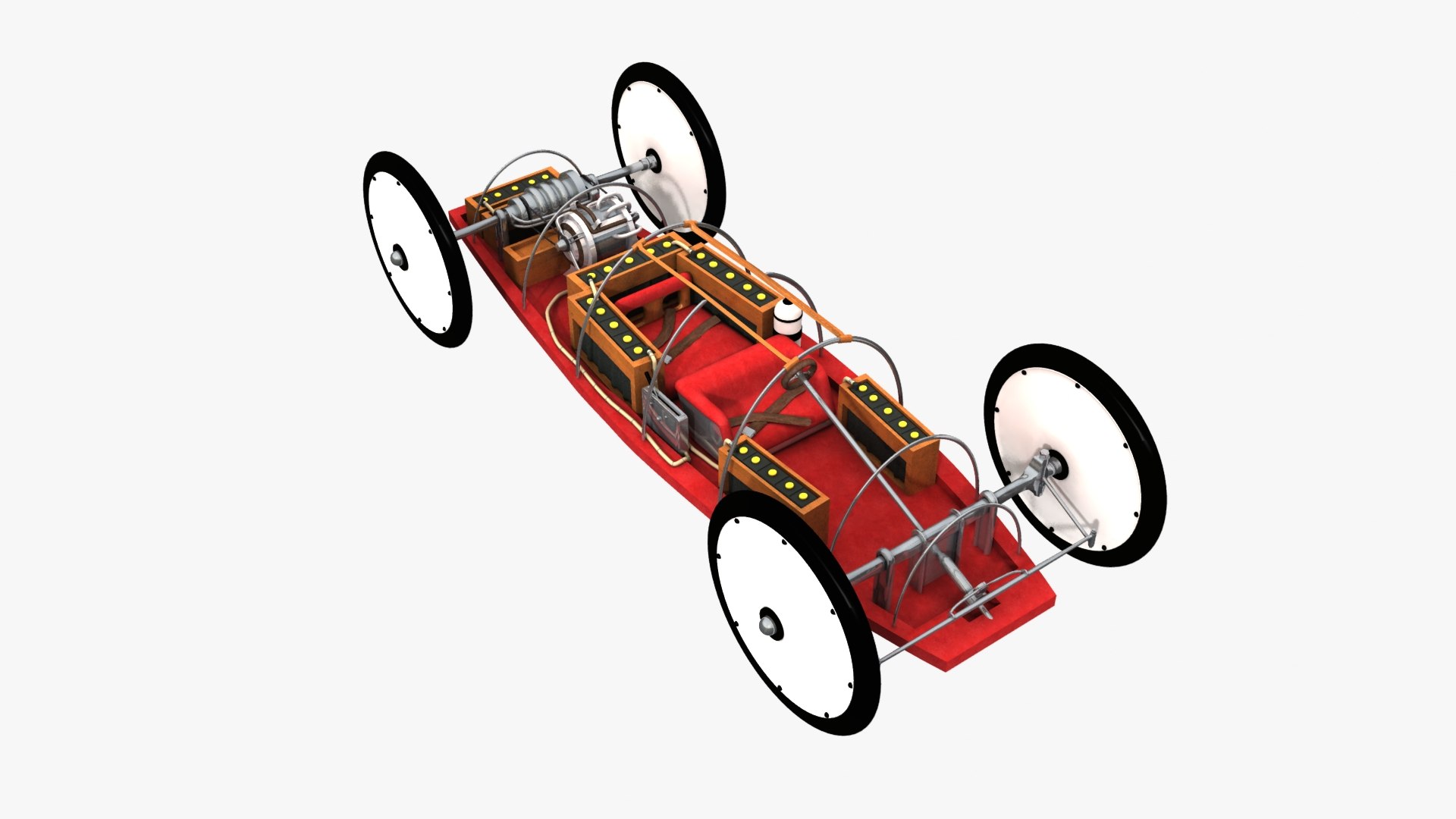 C4d Record Car 1902 Stl