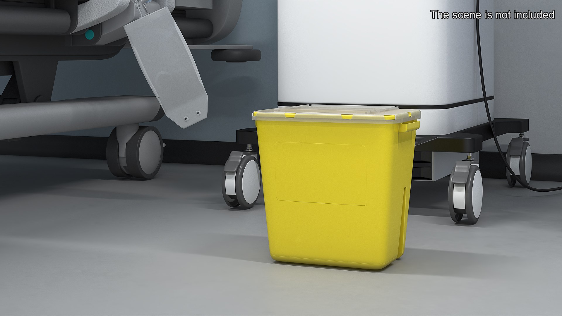 3D Waste Container 7L Plastic - TurboSquid 2323196